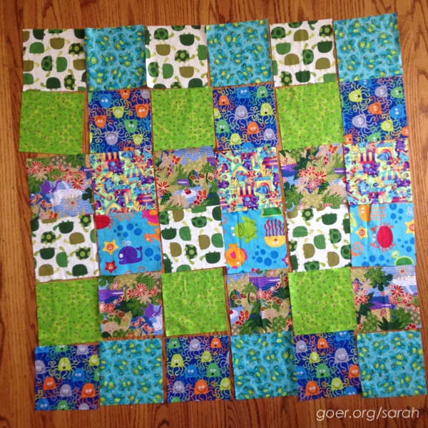 Teaching My Son to Quilt: Part 1 - Sarah Goer Quilts